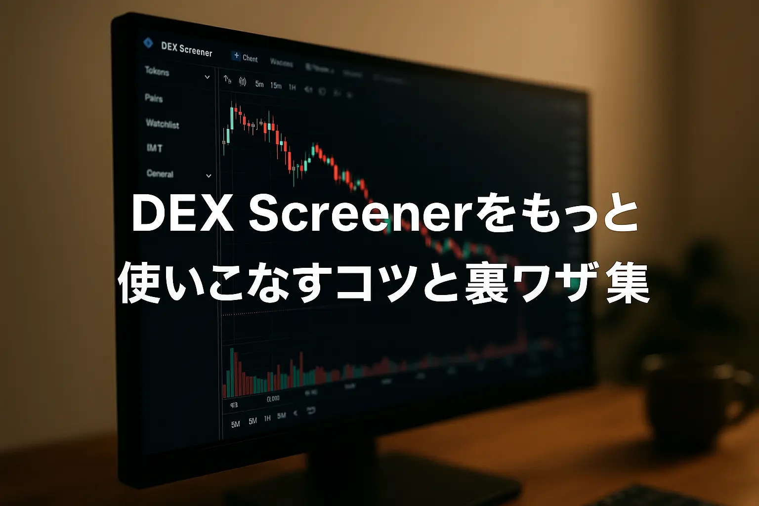 DEX Screenerとは？基本の使い方と便利な機能を初心者向けに解説【2025年版】 | ゼロからはじめる仮想通貨ガイド