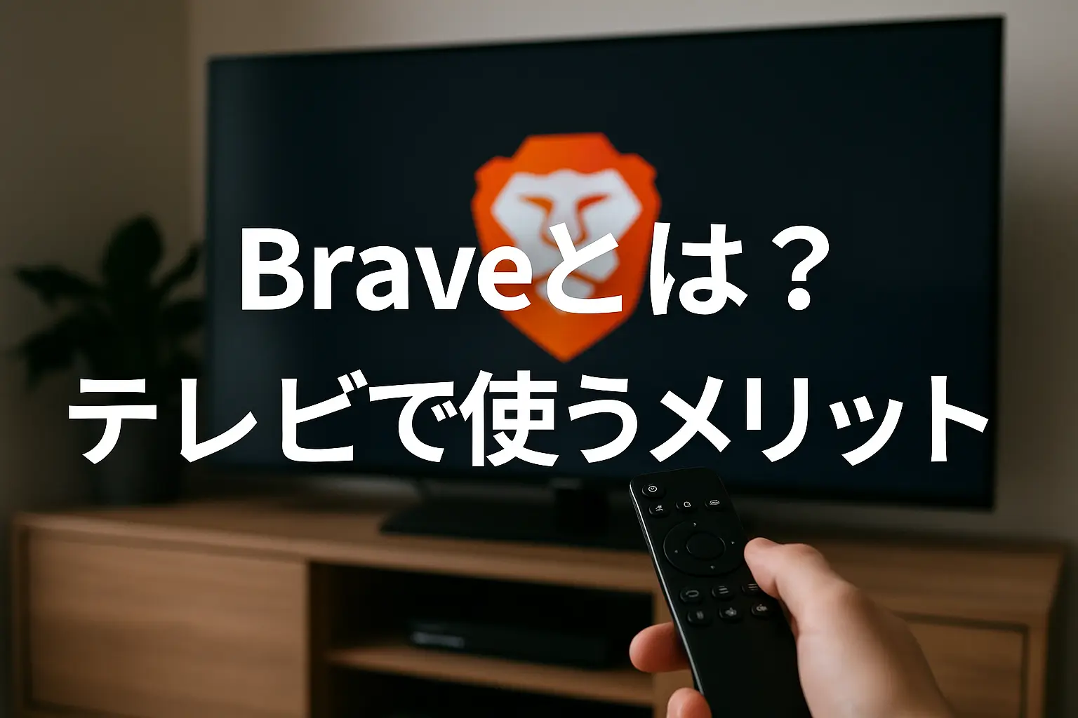 Braveをテレビにインストールする方法｜Android TV・Fire TV Stick対応ガイド | ゼロからはじめる仮想通貨ガイド